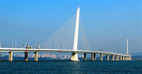 深圳湾公路大桥老百晓集桥