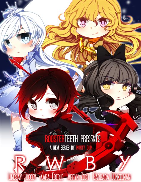 Safebooru 4girls Black Eyes Black Hair Blake Belladonna Blonde Hair