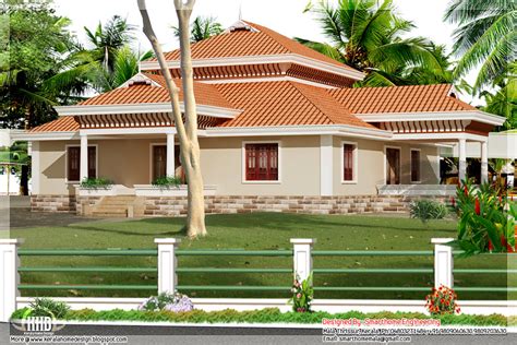 3 Bedroom Kerala Style Single Storey House Kerala Home Design And