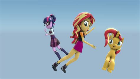 Sunset Shimmer X Sci Twi Generations By Blackpunk44 On Deviantart