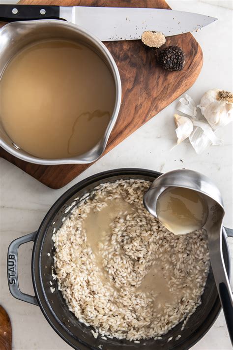 Black Truffle Risotto With Spice