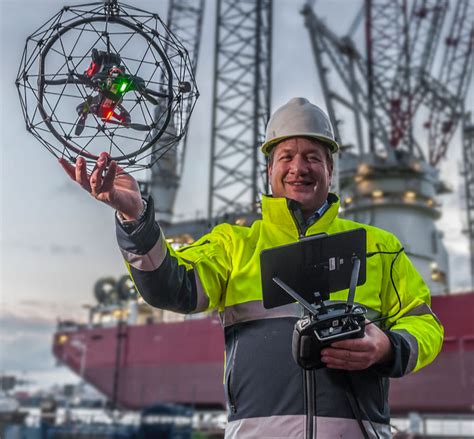 Drone Inspectiondrone Close Up Survey For Port Crane In Chennai