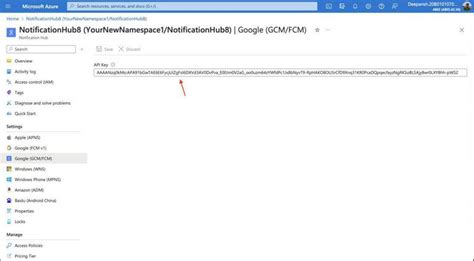 Azure Notification Hubs For Mobile Push Notifications Geeksforgeeks