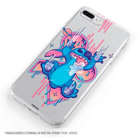 Capa Oficial Disney Stitch Graffiti Para Samsung Galaxy S8 Lilo