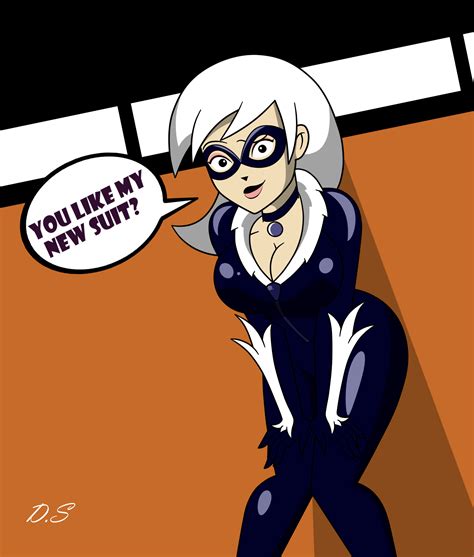 Rule 34 1girls 2014 5 Fingers Big Breasts Black Cat Cosplay Black Cat Marvel Bodysuit
