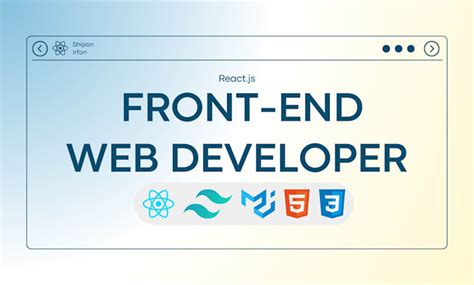 Do React Js Frontend Web Development With Tailwind Css By Shiponirfan Fiverr