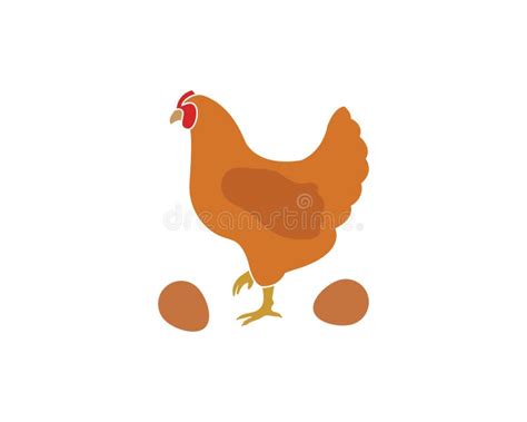 Ejemplo Del Vector Del Pollo Ilustración Del Vector Ilustración De