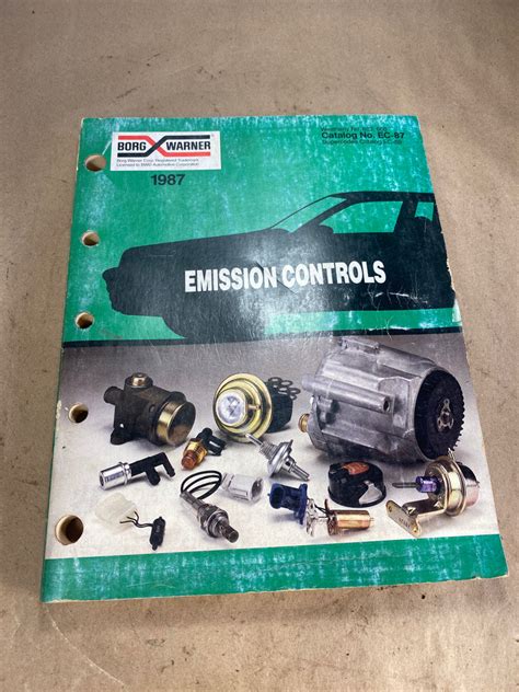1987 Borg Warner Emission Controls Catalog Andrews Automotive