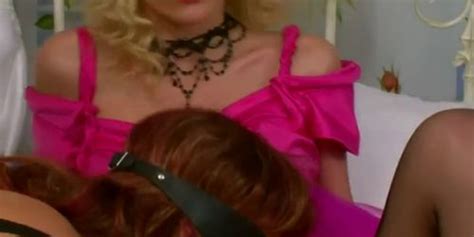 Blonde Femdom Mistress Strapon Action