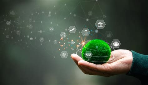 환경 사회 거버넌스를 위한 Esg 아이콘 개념은 녹색 배경의 네트워크 연결에서 지속 가능하고 윤리적인 비즈니스를 위한 것입니다 환경 아이콘 배너 및 복사 공간 지속 가능한