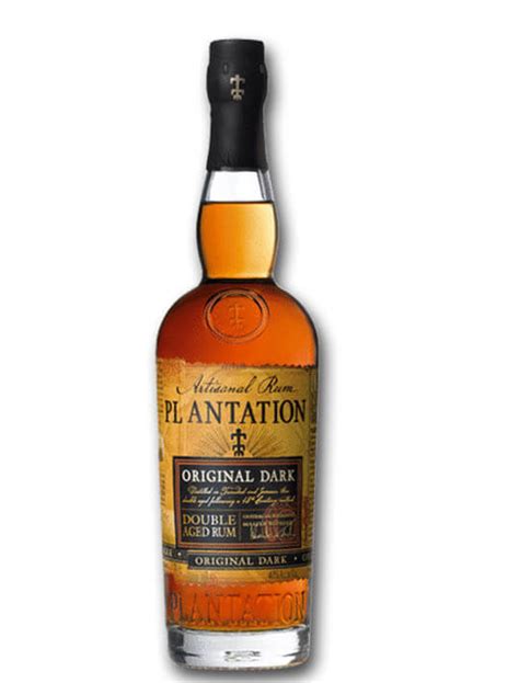 Plantation Original Dark Double Aged Rum 700ml - Villa Market