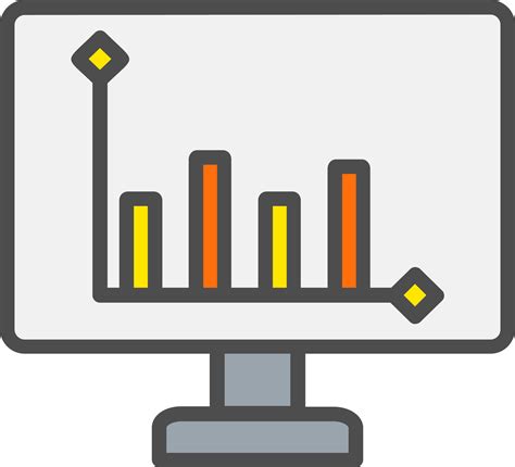 Bar Graph Vector Icon 15567028 Vector Art At Vecteezy