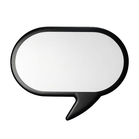Speech Bubble Message Ai Generative 28885265 Png