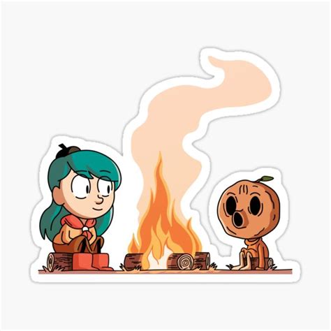 Hilda And Wood Man Sticker For Sale By Artnchfck Redbubble