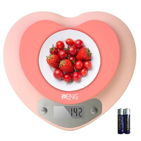 Peng General Digital Kitchen Food Scale Stainless Steel Platform Ultra