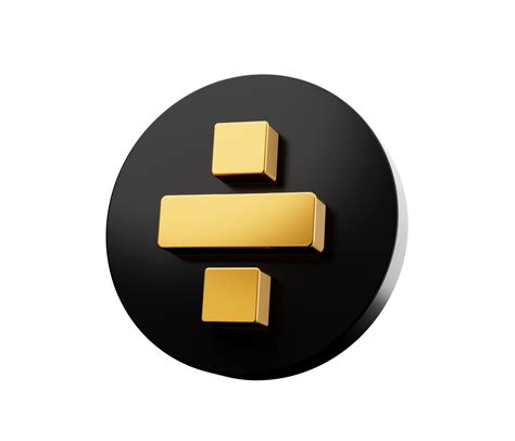 Golden 3d Math Divide Symbols Icon 3d Illustration 47072466 Png