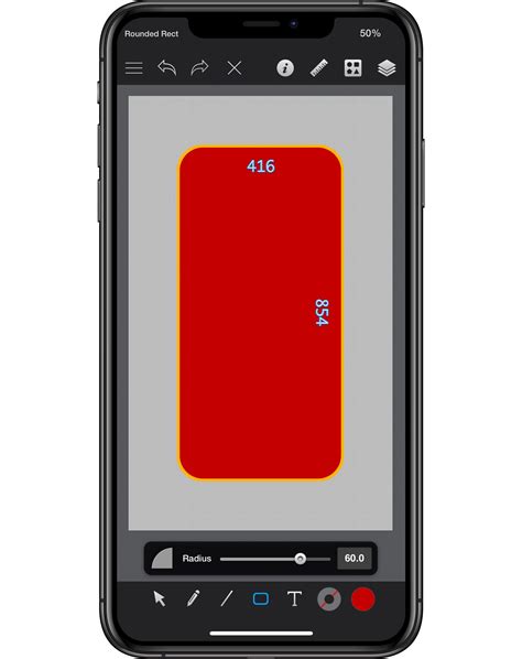 Graphic Create An IPhone X Illustration