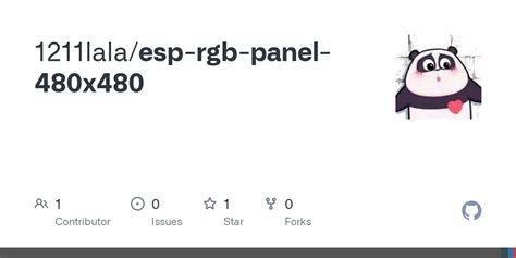 GitHub Lala Esp Rgb Panel X