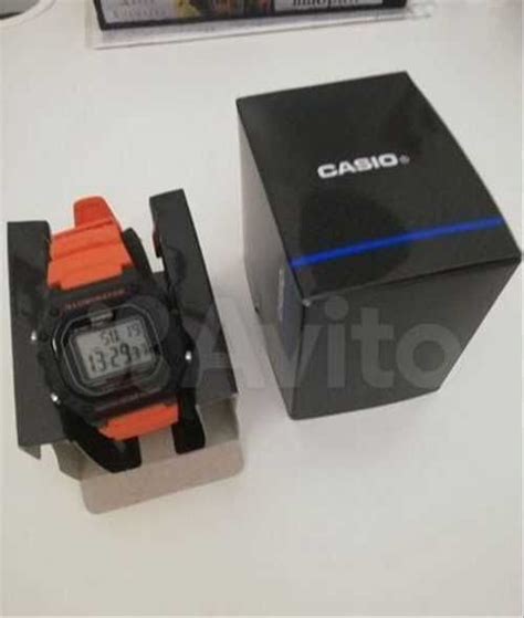 Часы Casio Collection W 218h 4b2 Orange Festima Ru Мониторинг