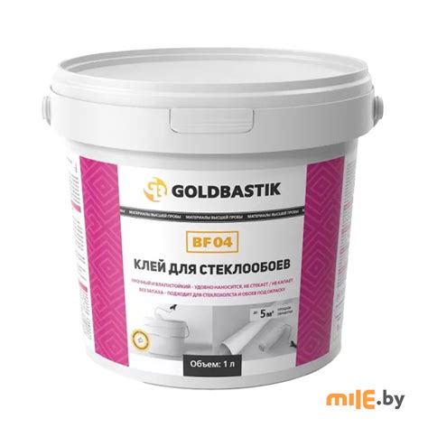 Клей для стеклообоев Goldbastik BF 04 1 л купить в интернет-магазине Mile