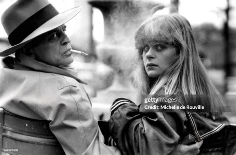 German Actor Klaus Kinski Poses With His Daughter Pola Kinski At The