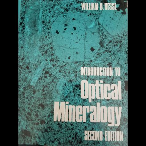 Optical Mineralogy