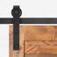 FEMOR Kit De Rail Pour Porte Coulissante Suspendue En Bois Cm Cdiscount Bricolage