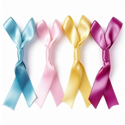 Premium Ai Image Ribbons Of Love For Breast Cancer Patients