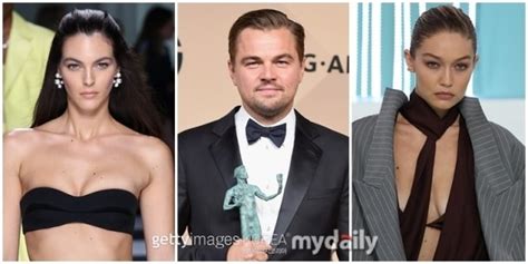 여성 편력 디카프리오 25살 새 애인 패션쇼 참가 전 여친 지지 하디드도 함께 해외이슈 종합 네이트 연예