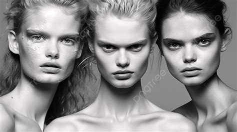 White With Black Skin Models