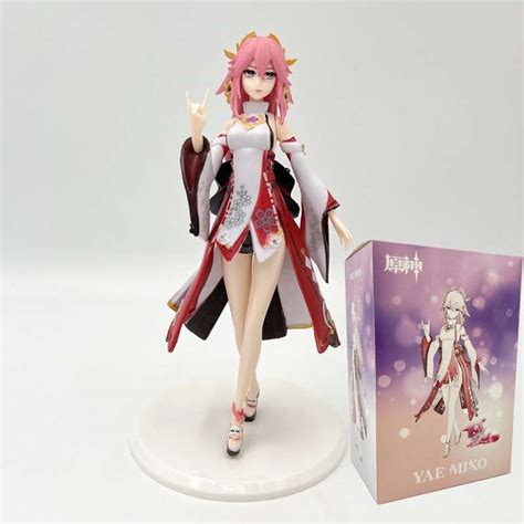 Promo 25cm Genshin Impact Hu Tao Anime Figure Kleeventi Sexy Girl Action Figure Qiqinahida