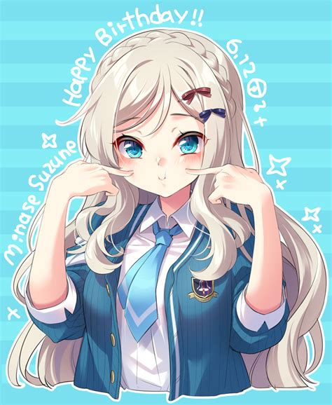 もと On Twitter Rt Amanosatomitoro 鈴音ちゃんお誕生日おめでとう🎉 今年もイラスト可愛い😍ほっぺ