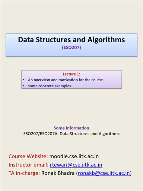 Lec01 Motivation Pdf Algorithms Software Engineering
