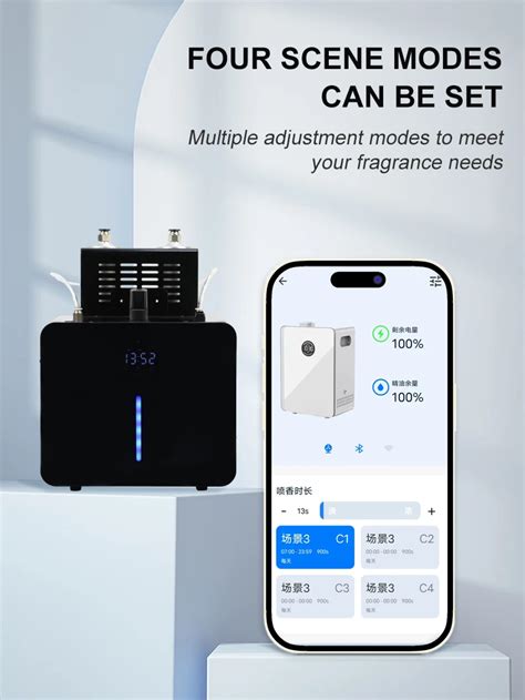 Large Intelligent Hvac Scent Diffuser App Control Scent Diffuser