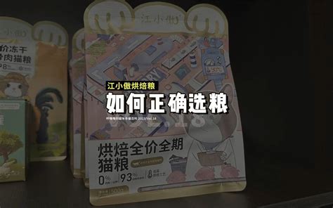 新手养猫，如何正确选粮 哔哩哔哩