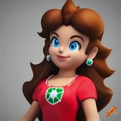 Portrait Of Princess Daisy Morphing Into Chloe Bourgeois