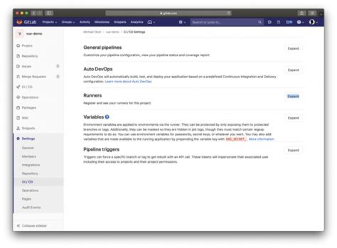 How To Auto Deploy A Vue Application Using Gitlab Cicd On Ubuntu 1804