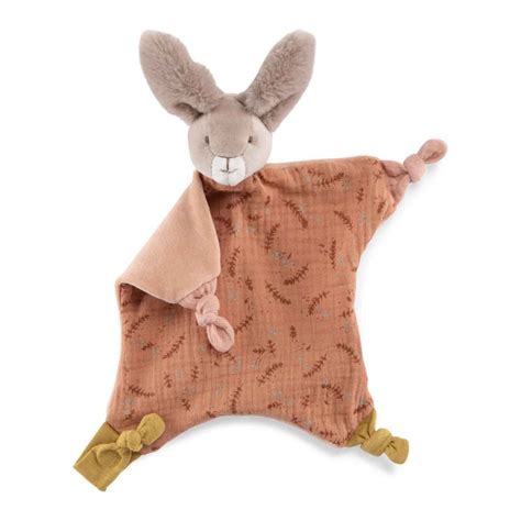 Hochet De Dentition Caoutchouc Radis Trois Petits Lapins Moulin Roty