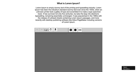 React File Previewer V2 Examples Codesandbox