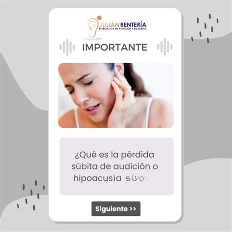 Te Invitamos A Conocer Qué Es La Pérdida Súbita De Audición O