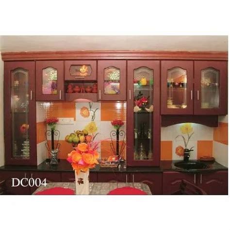 Brown Wooden Designer Crockery Unit For Kitchen At Best Price In Madurai
