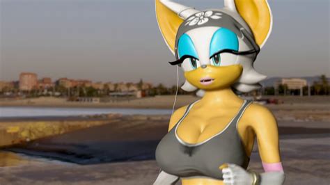 4k Rouge The Bat Animation Test Youtube
