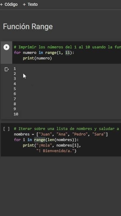 ¿cómo Mejorar Tus Bucles En Python Usando La Función Range Youtube
