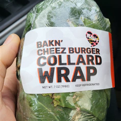 Bakon Cheez Burger Collard Wrap Reviews Abillion