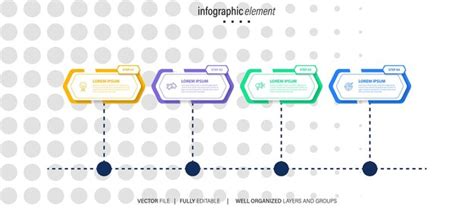 Modèle D infographie Pour Les Entreprises Diagramme De Chronologie