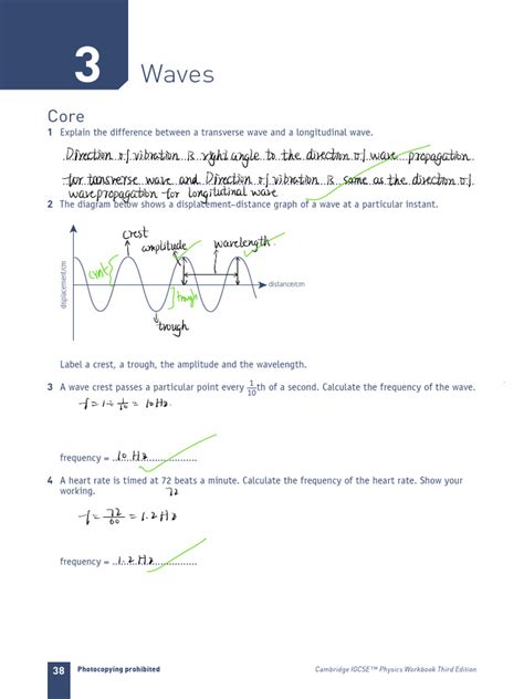 1 Cambridge Igcse™ Physics Workbook Heather Kennett Z Library Pdf