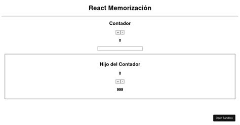 Jonmircha Memorizacion Codesandbox