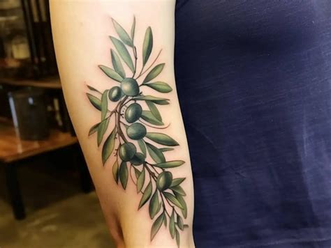 Olive Branch Tattoo Meaning Symbolism Explained Designs