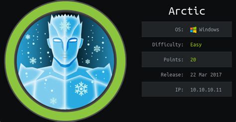hackthebox arctic writeup reconnaissance by rehman beg medium