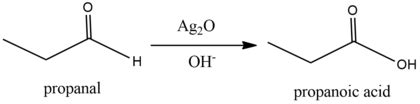 Write the structural formulas for the products formed when propanal reacts with each of the ...